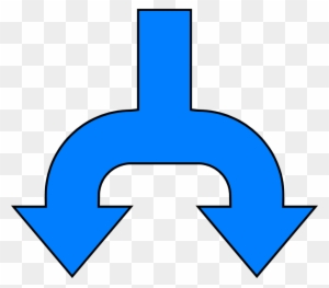Graphics For Split Arrow Clip Art Graphics - Limited Liability Company ...