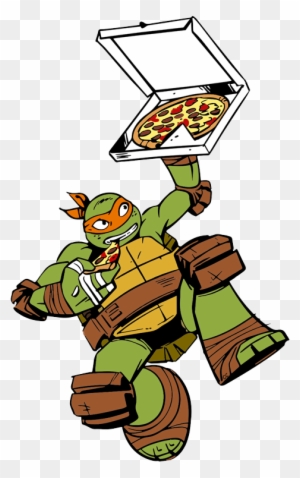Pizza - Pizza Time Ninja Turtles - Free Transparent PNG Clipart Images ...