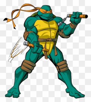 Michelangelo Ninja Turtle Clip Art - Teenage Mutant Ninja Turtles 2003 ...