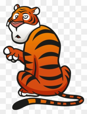 Clipart Oturmuş Arkasına Bakan Kaplan - Tiger - Free Transparent PNG ...