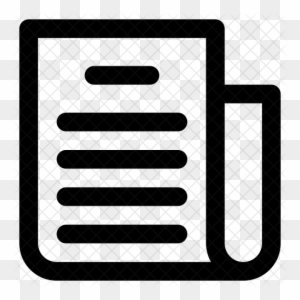 Newspaper Icon - Free Transparent PNG Clipart Images Download
