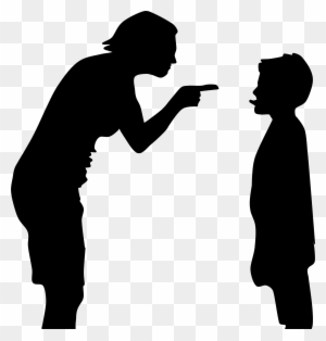 Disobedience Silhouette Icons Png - Parent Silhouette - Free ...