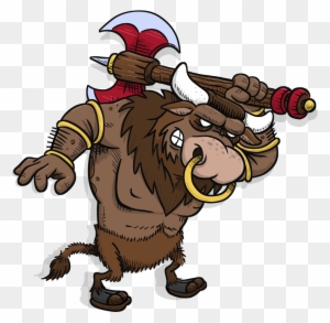 Minotaur Cartoon Kids - Minotaur Clipart Png - Free Transparent PNG ...