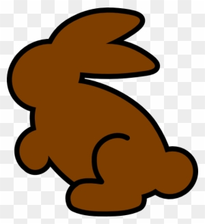 Dark Orange Bunny Clip Art - Brown Bunny Clipart - Free Transparent PNG ...