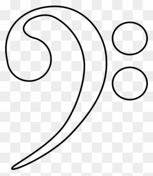 Pin Bass Clef Clip Art - Bass Clef Tattoo Designs - Free Transparent ...