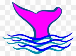 Fins Clipart Fish Tail - Mermaid Tail Template For Invitation - Free ...