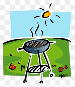 Clipart Grilling Out Side