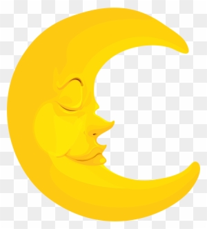 Cute Moon Clipart - Moon And Star Drawing - Free Transparent PNG ...
