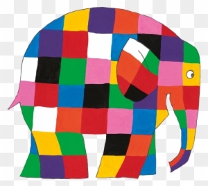 Elmer Clipart - Elmer The Patchwork Elephant - Free Transparent PNG ...