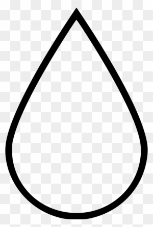 Free Printable Raindrop Clipart Black