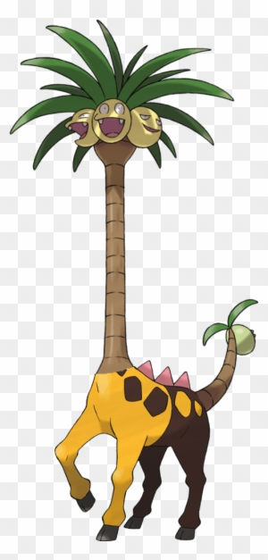 Pokémon Sun And Moon Giraffe Mammal Giraffidae Fauna - Exeggcute ...