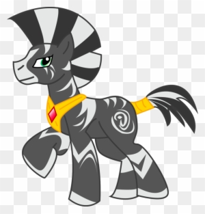 My Little Pony Zebra - Mlp Zebroid - Free Transparent PNG Clipart ...