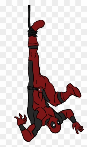 Deadpoolgif - Deadpool Hanging - Free Transparent PNG Clipart Images ...