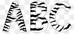 Hand Drawn Peel And Stick Zebra Striped Animal Print - Zebra Print ...