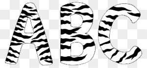 Zebra Letters Printable 9 Wonderful Design Common Worksheets - Zebra ...