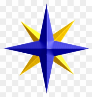 Compass Rose Icon - Polaris Star Clipart - Free Transparent PNG Clipart ...