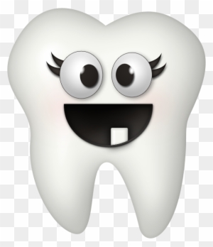 Teeth Clipart Single Tooth - Baby Tooth Clipart Png - Free Transparent ...