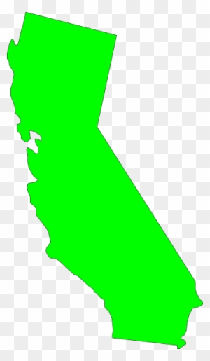 California Outline Blue - Free Transparent PNG Clipart Images Download