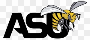 Alabama State Hornets Logo Black And White - Alabama State Hornets ...