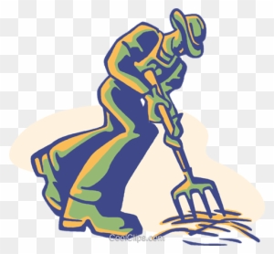 Farmer Royalty Free Vector Clip Art Illustration - Farmer Royalty Free ...