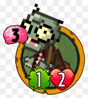 8-bit Zombie - Emblem - Free Transparent PNG Clipart Images Download