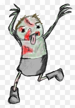 Zombie Sketch - Zombie - Free Transparent PNG Clipart Images Download