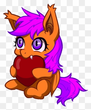 Norang94, Bat Ponified, Bat Pony, Edit, Filly, Heart, - Applejack ...