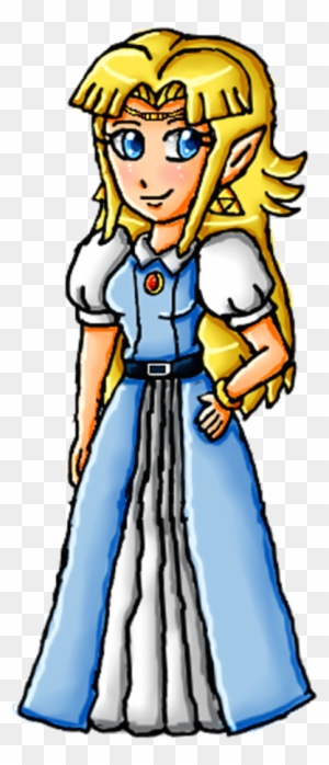 Alttp Zelda By Ninpeachlover - Cartoon - Free Transparent PNG Clipart ...