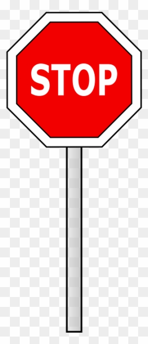 Stop Sign Clip Art The Cliparts - Blank Stop Sign - Free Transparent ...