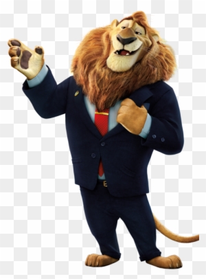 Mayor Lionheart - Zootopia Lion Png - Free Transparent PNG Clipart ...