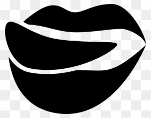 Foodilicious Logo Of Mouth Lips With Tongue Comments - Logotipo Boca ...