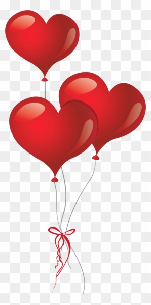 Valentine Balloons Clipart