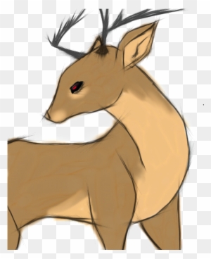 Drawn Dear Chibi - Roe Deer - Free Transparent PNG Clipart Images Download
