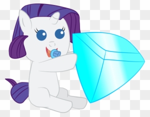 Baby Rarity With A Diamond By Mighty355 - Baby Twilight Sparkle Mighty ...