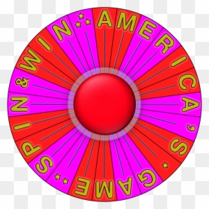 Bonus Wheel Retro - Wheel Of Fortune Bonus Round - Free Transparent PNG ...