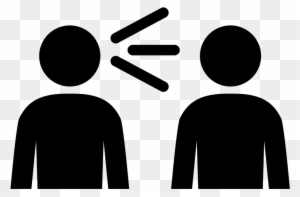 Picture - 2 People Talking Icon - Free Transparent PNG Clipart Images ...