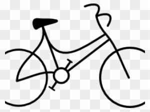 Drawn Bike Small Bike - Bicycle Clip Art Png - Free Transparent PNG ...