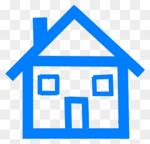 Blue Stick House - Free Transparent PNG Clipart Images Download