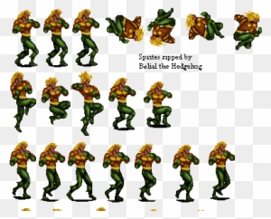 Justice League Task Force Sprites - Superman The Game - Free ...