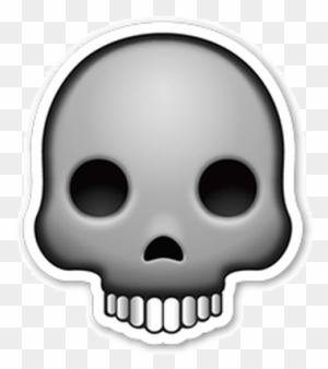 Skull Emoji Transparent Background - Free Transparent PNG Clipart ...