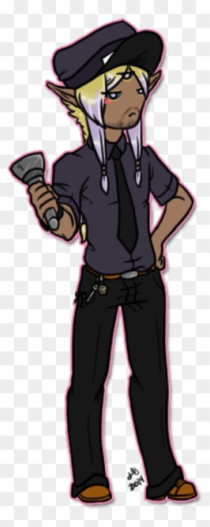 Police Officer Security Guard Illustration - Angry Security Guard ...