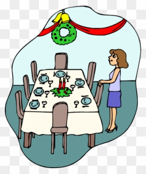 Setting Table Clipart