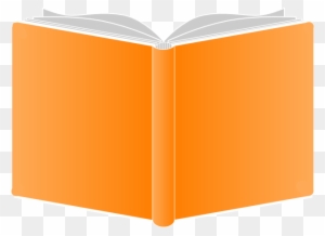 Openbook Orange Covers Round Clip Art At Clker - Orange Open Book Clip ...