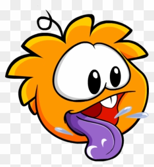 Orange Puffle Normal - Club Penguin Orange Puffle - Free Transparent ...