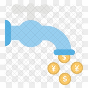 Money Flow Icon - Cash Flow - Free Transparent PNG Clipart Images Download