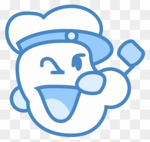 It's An Icon For The Famous Cartoon Character Popeye - Popeye Icon ...