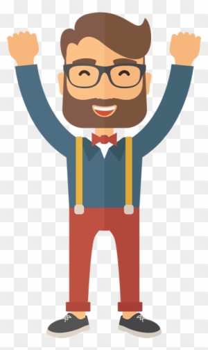 get Full Access To The Techniques That Helped One - Happy Man Cartoon ...