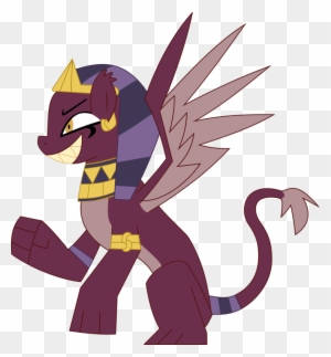 Stylizied Sphinx By Frownfactory - Mlp Sphinx Vector - Free Transparent ...