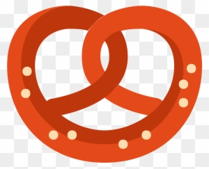This Image Shows A Pretzel - Brezel Icon - Free Transparent PNG Clipart ...
