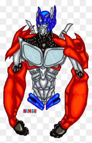 Optimus Pixel Prime - Optimus Prime Gif Transparent - Free Transparent ...